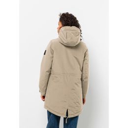 Jack Wolfskin Damen Parka "TALFORST PARKA W", braun, Gr. XS, Obermaterial: 54% Wolle, 46% Polyamid. Futter: 100% Polyester. F&uuml;llung: 100% Polyester,