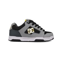 DC Shoes Herren Schn&uuml;rschuh "DC Coiler", Gr. 12grau, grau, schwarz, Obermaterial:42.52% Leder, 34.74% Synthetikmaterial, 22.74% Polyester., Schuhe