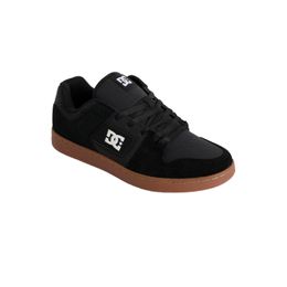DC Shoes Herren Schn&uuml;rschuh "Manteca", Gr. 13schwarz, gum, Obermaterial: Leder (Kuh) / Futter: Textil / Au&szlig;ensohle: Gummi., Schuhe