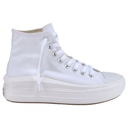Converse Damen Sneaker "CHUCK TAYLOR ALL STAR MOVE PLATFORM", Gr. 37,5, wei&szlig;, Textil, Schuhe