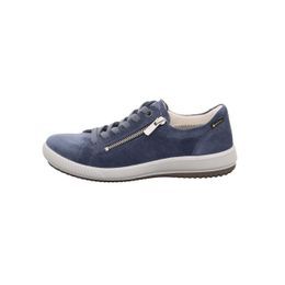 Legero Damen Sneaker "TANARO 5.0", Gr. 39, blau, Veloursleder, unifarben, Schuhe, Freizeitschuh, Halbschuh, Schn&uuml;rschuh mit GORE-TEX Membrane