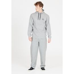 CRUZ Herren Sweathose "Ramin", grau, Gr. XXL, unifarben, 60% Baumwolle, 40% Polyester, Hosen, mit praktischem Dehnbund