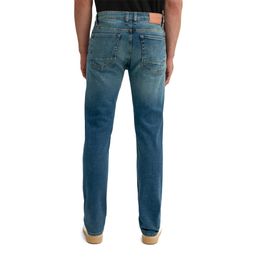 Marc O'Polo MARC O'POLO Herren Regular-fit-Jeans "aus Bio-Baumwoll-Mix", blau, Gr. 32, unifarben, Obermaterial: 98% Baumwolle, 2% Elasthan, Jeans