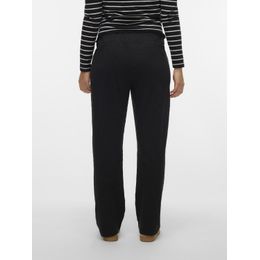 MAMALICIOUS Damen Schlupfhose "MLIVY JRS PANTS NOOS", schwarz, Gr. XS, unifarben, Jersey, Obermaterial: 100% Baumwolle, Hosen, Baumwolle, loose fit