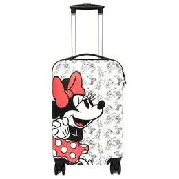 Kinderkoffer Undercover "Minnie Maus, 59 cm", Kinder, Gr. B/H/T: 34,5cm x 58,5cm x 23cm 35 l, pink (minnie mouse), Polycarbonat, bedruckt, Koffer, mit TSA-Zahlenschloss