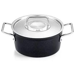 Kochtopf Fissler "Adamant", schwarz, B:21,5cm H:14,5cm L:30cm &Oslash;:20cm, T&ouml;pfe, Kochtopf, Made in Germany
