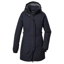 Parka "GW 70 WMN PRK", Damen, Gr. 36, blau (navy), Obermaterial: 88% Polyester, 12% Baumwolle;Futter: 100% Polyester;F&uuml;llung: 100% Polyester, G.I.G.A. DX BY KILLTEC, Jacken Parka, Wind- und wasserdichter Damenparka, atmungsaktiv, mit Fleece.