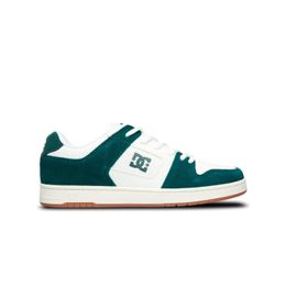 DC Shoes Herren Schn&uuml;rschuh "Manteca", Gr. 13dunkelgr&uuml;n, Obermaterial: Leder (Kuh) / Futter: Textil / Au&szlig;ensohle: Gummi., Schuhe
