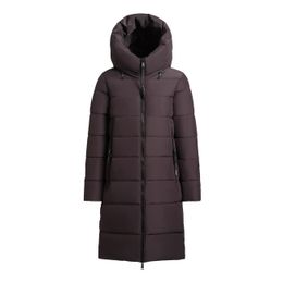 Khujo Damen Steppmantel "JILIAS6 MATT"moody plum, Gr. M, unifarben, 100% Polyester, M&auml;ntel