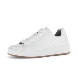 Gabor Damen Sneaker "Sneaker low", Gr. 35wei&szlig;, Schuhe