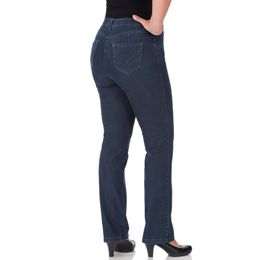 KjBRAND Damen Stretch-Hose "Betty", blau, Gr. 50, Denim/Jeans, Obermaterial: 78% Baumwolle, 18% Polyester, 4% Elasthan, Hosen, super Stretch