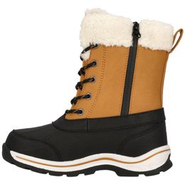 WHISTLER M&auml;dchen Winterboots "COMON KIDS BOOT WP", Gr. 29, braun, Synthetik, Textil, Schuhe, Winterstiefel,Schn&uuml;rstiefel, Winterschuhe, wasserdicht