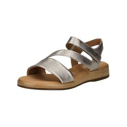 Gabor COMFORT Damen Riemchensandale "Gabor Comfort Sandalen Leder", Gr. 40,5puder, Leder, Schuhe