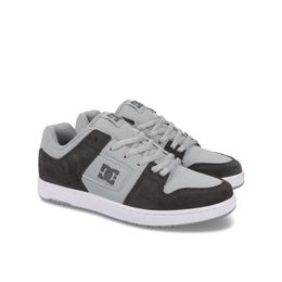 DC Shoes Herren Schn&uuml;rschuh "Manteca", Gr. 6,5, wei&szlig;, Obermaterial: Leder (Kuh) / Futter: Textil / Au&szlig;ensohle: Gummi., Schuhe