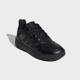 Kinder Sneaker "TENSAUR SPORT 3.0 K", adidas Sportswear, Gr. 34, schwarz, Synthetik, Textil, Schuhe, f&uuml;r Kinder & Jugendliche
