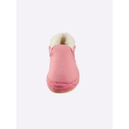 Casual Looks Damen Hausschuh, Gr. 37, rosa, Textil, Schuhe