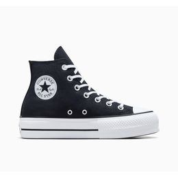 Converse Herren Sneaker "CHUCK TAYLOR ALL STAR LIFT PLATFORM CANVAS", Gr. 41, schwarz-wei&szlig;, Textil, Schuhe