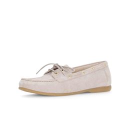 Gabor Damen Mokassin "Mokassin", Gr. 43beige, Schuhe