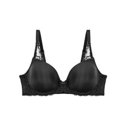 Triumph Damen B&uuml;gel-BH "Amourette Spotlight WHP X", Gr. 70, schwarz, Microtouch, Obermaterial: 49% Polyamid, 34% Polyester, 17% Elasthan, unifarben,