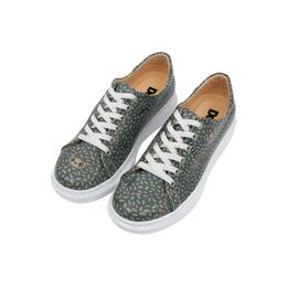 DOGO Damen Plateausneaker "Myra Low-Top Sneaker Lemur Damen Sneaker", Gr. 38, bunt, Lederimitat, Schuhe, Handgefertigt