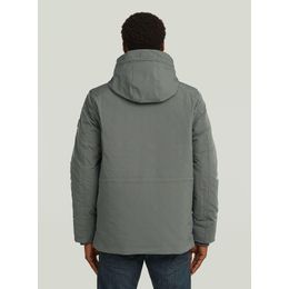 G-Star Raw G-STAR Herren Parka "Clean Vodan Padded Hooded Jacke", grau, Gr. XL, Obermaterial: 54% Elastomultiester, 46% Polyester, Jacken
