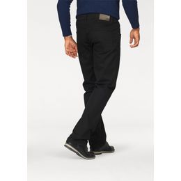 MAN'S WORLD MAN'S WORLD Herren Dehnbund-Hose, schwarz, Gr. 62, unifarben, Obermaterial: 98% Baumwolle, 2% Elasthan, Hosen, Stretch - bequem mit seitlichem