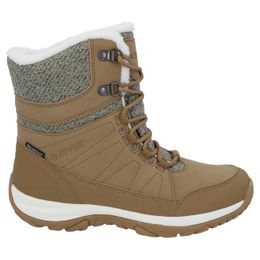 Hi-Tec Damen Winterstiefel "RIVA MID WP", Gr. 40, braun, Synthetik, Textil, mehrfarbig, Schuhe, Winterstiefel, Snowboots, Winterschuhe, wasserdicht &