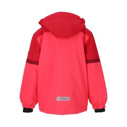 ZIGZAG Jungen Skijacke "Parson", rot, Gr. 110, mehrfarbig, 100% Polyester, Jacken, mit getapten N&auml;hten