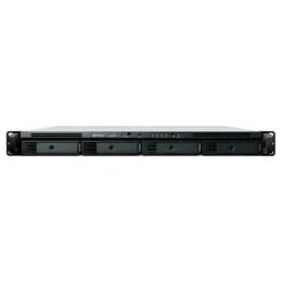 Synology NAS-Server "RS822RP+", schwarz (schwarz, grau), B:43,1cm H:4,4cm T:48,4cm, NAS-Server, 4-Bay NAS-Rackmount, NAS-Server