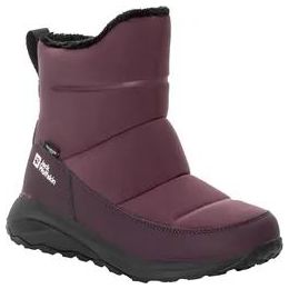 Outdoorwinterstiefel Jack Wolfskin "DROMOVENTURE TEXAPORE BOOT W", Damen, Gr. 40,5, grau (granite schwarz), Synthetik, Textil, Schuhe Outdoorwinterstiefel, Winterboots, Snowboots, Winterschuhe, wasserdicht & gef&uuml;ttert