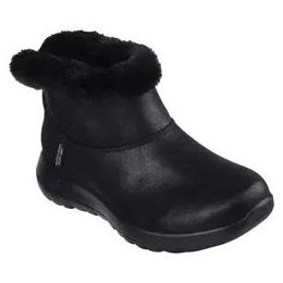 Winterboots Skechers "ON-THE-GO JOY-COZY DREAM", Damen, Gr. 37, schwarz, Lederimitat, Textil, unifarben, Schuhe Winterboots, Schlupfstiefel, Snowboots, Winterschuh mit 5GEN D&auml;mpfung, vegan
