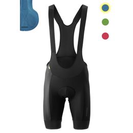 Gonso Herren Fahrradhose "SITIVO Bib M", blau, Gr. M, 65% Polyamid, 35% Elasthan, Hosen, Herren Radhose, Radlerhose mit speziellem Sitzpolster, Tight