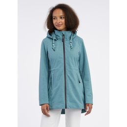 Ragwear Damen Outdoorjacke "DAKKOTA A", gr&uuml;n, Gr. XS, unifarben, Web, Obermaterial: 100% Polyester, Jacken, po-bedeckende L&auml;nge, mit Rei&szlig;verschluss,