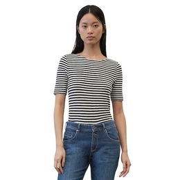 Marc O'Polo MARC O'POLO Damen T-Shirt, bunt, Gr. L, Obermaterial: 97% Baumwolle, 3% Elasthan, Shirts