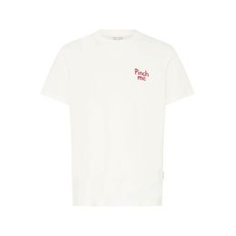 Casual Friday Herren Rundhalsshirt "Rundhalsshirt CFOksvoll", wei&szlig;, Gr. L, Obermaterial: 100% Baumwolle CO., Shirts