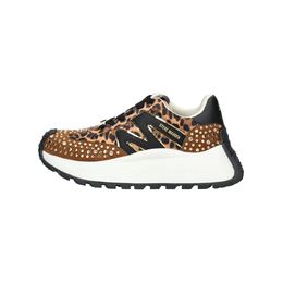 Steve Madden Damen Sneaker "Steve Madden Sneaker Lederimitat/Textil", Gr. 37braun, schwarz, Lederimitat, Textil, Schuhe