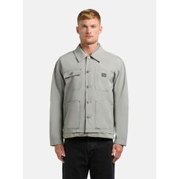 Khujo Herren Hemdjacke "Raise"gr&uuml;n, Gr. XL, Obermaterial: 85% Polyester, 15% Baumwolle. Obermaterial 2: 100% Nylon. Innenfutter: 50% Polyester, 50%