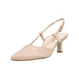 Paul Green Damen Slingpumps "Paul Green Pumps Glattleder", Gr. 38beige, Glattleder, Schuhe