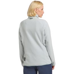 Jack Wolfskin Damen Fleecejacke "MOONRISE FZ W", grau, Gr. L, Obermaterial: 100% Polyester. Futter: 100% Polyester, Jacken