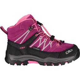 CMP Kinder Wanderschuh "RIGEL MID WP", Gr. 33, lila, Veloursleder, Schuhe, wasserdicht