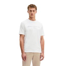 Marc O'Polo MARC O'POLO Herren T-Shirt, wei&szlig;, Basic, Gr. XXXL, Jersey, Obermaterial: 100% Baumwolle, Shirts, klassisches Logo-T-Shirt