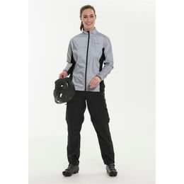 Endurance Damen Softshelljacke "Jelly", grau, Gr. 40, mehrfarbig, 92% Polyester, 8% Elasthan, Jacken, water and windproof