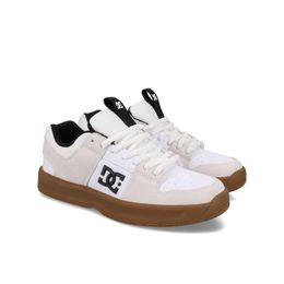 DC Shoes Herren Schn&uuml;rschuh "Lynx Zero", Gr. 4,5, blau, Obermaterial:50.51% Leder, 39.8% Synthetikmaterial, 9.69% Microfaser;, Schuhe