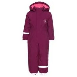 Schneeoverall "FIW 39 MNS ONPC OT", Kinder, Gr. 86 (92), N-Gr, lila (orchidee), Web, Obermaterial: 100% Polyester, FIRST INSTINCT BY Killtec, B&uuml;ndchen, Overalls, f&uuml;r Sport, Outdoor, Winter und Streetwear, mit Kapuze, winddicht