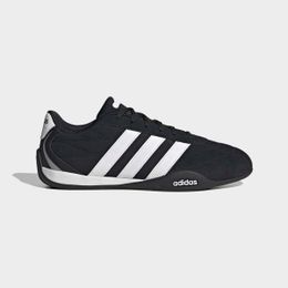 Herren Sneaker "GROUNDPULSE", adidas Sportswear, Gr. 37core schwarz, ftwr wei&szlig;, silber metallic, Leder, Synthetik, Schuhe
