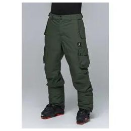 Skihose BULA "Liftie", Herren, Gr. S, US-Gr&ouml;&szlig;en, gr&uuml;n, 100% Polyester, unifarben, Hosen Skihose, mit wasserdichter Funktion