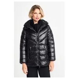 Steppjacke RICHROYAL, Damen, Gr. 38, schwarz, Web, Obermaterial: 100% Polyamid. Futter: 100% Polyester. Wattierung: 100% Polyester, Jacken Steppjacke, mit 2-Wege-Rei&szlig;verschluss