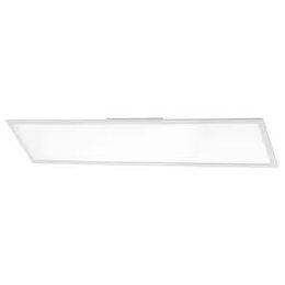 Briloner LEUCHTEN LED Panel "7193016 Simple", grau (antik, grau), Leuchten, Deckenlampe, 119,5x29,5x6cm, Wei&szlig;, 38W, Wohnzimmer, Schlafzimmer