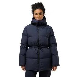 Daunenjacke Jack Wolfskin "KIRSCHALLEE", Herren, Gr. L, blau (schwarz navy), Obermaterial: 100% Polyester. Futter: 100% Polyester. F&uuml;llung: 90% Entendaune, 10% Federn, Jacken Daunenjacke, W&auml;rmend, winddicht, &Uuml;bergangsjacke