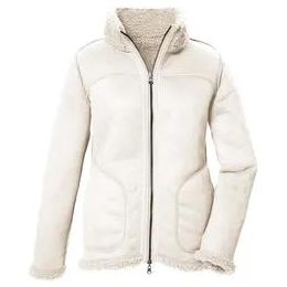 Wendejacke "GW 62 WMN JCKT", Damen, Gr. 44, beige (creme), Obermaterial: 100% Polyester, G.I.G.A. DX BY KILLTEC, Jacken, Wendbare Damenjacke in Wildlederoptik, warm, mit 4 Taschen